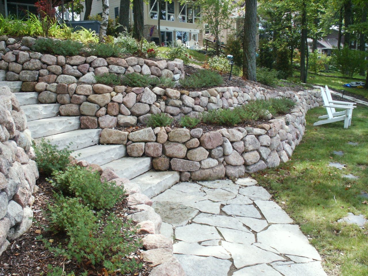 Masonry Cement Stonework Pavers Stone Block Walls Foundation